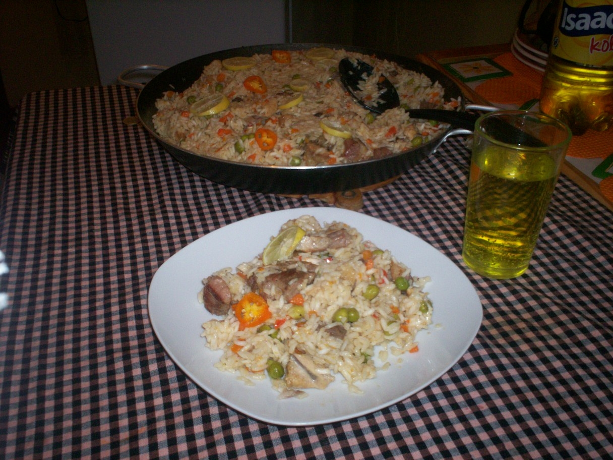 Menja de Bacallà: La receta de la Paella Peruana.-